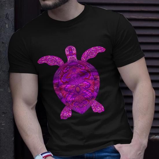 Psychedelic Turtle Psychedelic Turtle Etsy UK