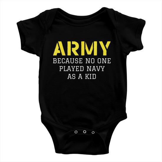 Funny Army Baby