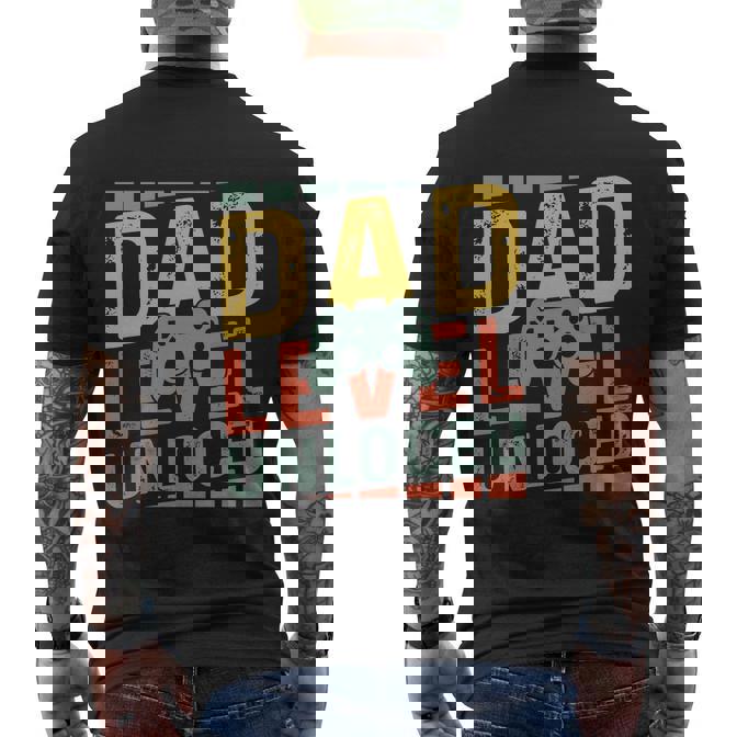 Dad Level Unlocked 2025 First Time Soon To Be Gamer Daddy Men's T-shirt ...