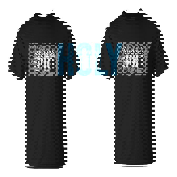 Powered By The Holy Spirit God Jesus Religion Believer T-Shirt - Monsterry