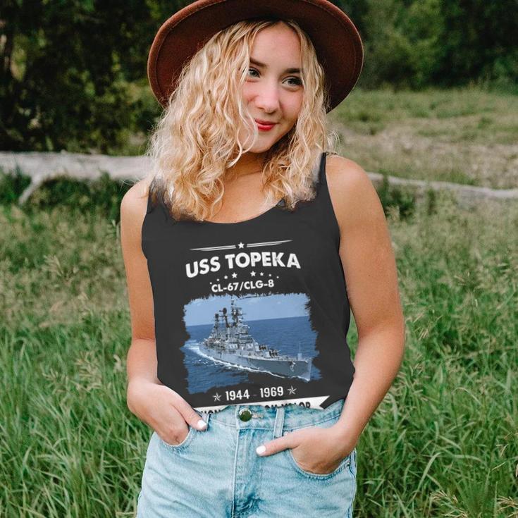 Uss Topeka Clg 8 Cl V2 Unisex Tank Top - Monsterry