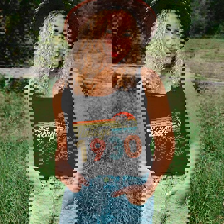 Vintage 1930 Made In 1930 92Th Birthday Gift 92 Year Old Unisex Tank ...