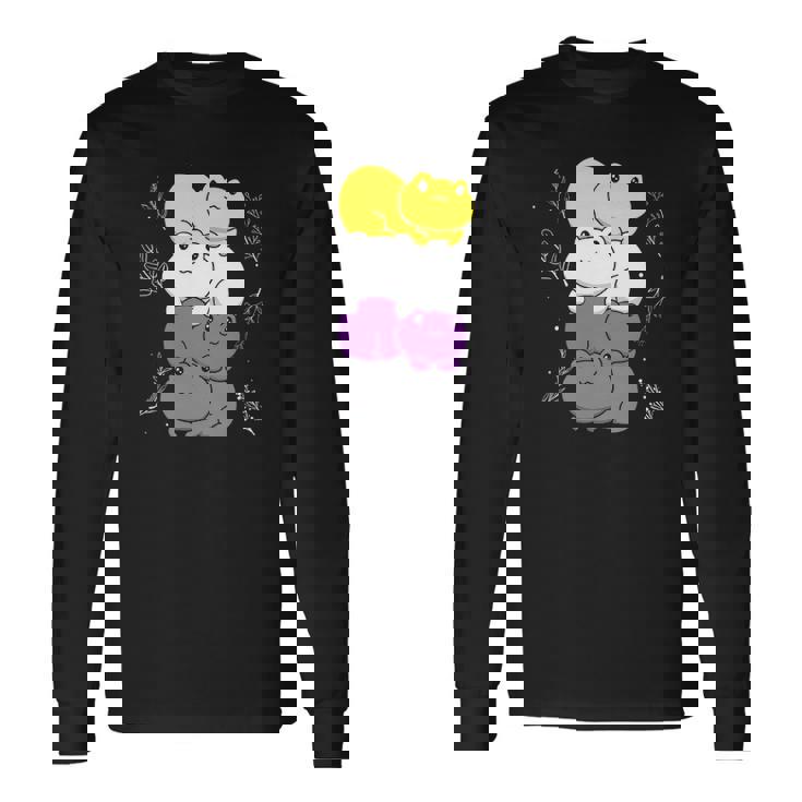 Cottagecore Aesthetic Kawaii Frog Pile Nonbinary Pride Flag Coffee Mug | Mazezy