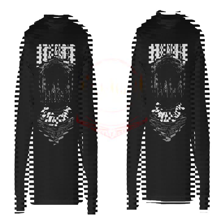 High Caliber Long Sleeve T-Shirt - Seseable