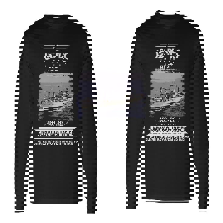 Uss Pyro Ae Long Sleeve T-Shirt - Monsterry