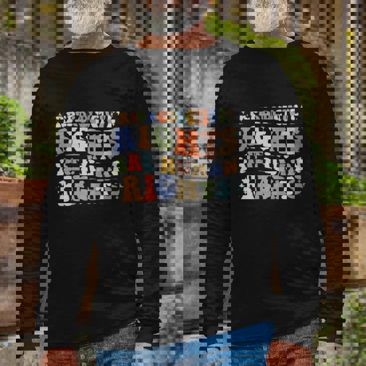 Aesthetic Reproductive Rights Are Human Rights Feminist V3 Long Sleeve ...