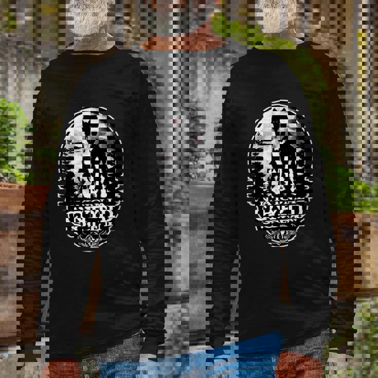 National Cryptid Society Mothman Long Sleeve T-Shirt - Monsterry