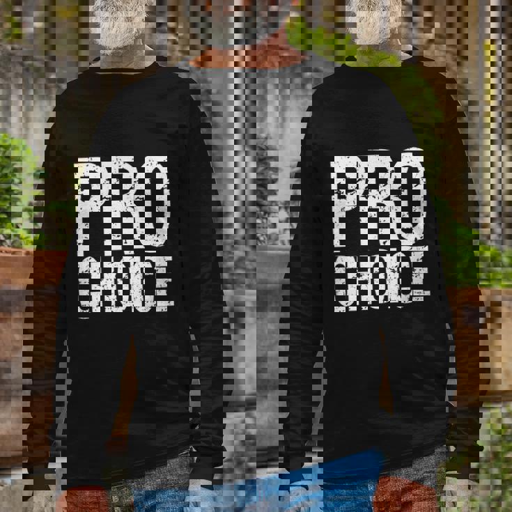 Pro Choice Reproductive Rights V3 Long Sleeve T-Shirt - Monsterry