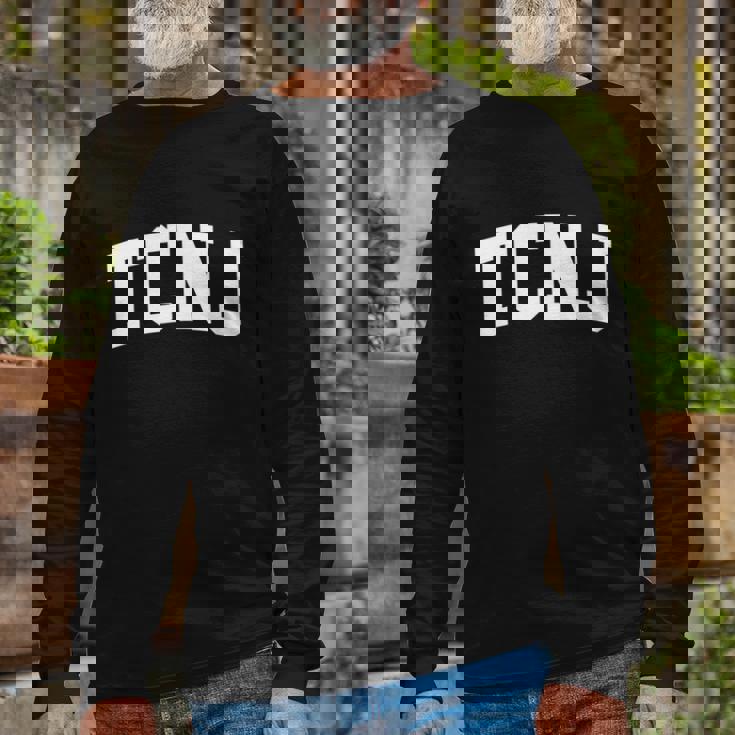 Tcnj Athletic Arch College University Long Sleeve T-Shirt - Thegiftio