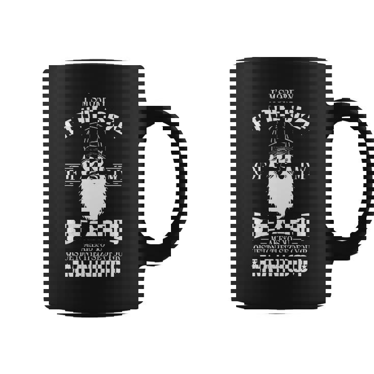 Beard Manhood Coffee Mug - Seseable
