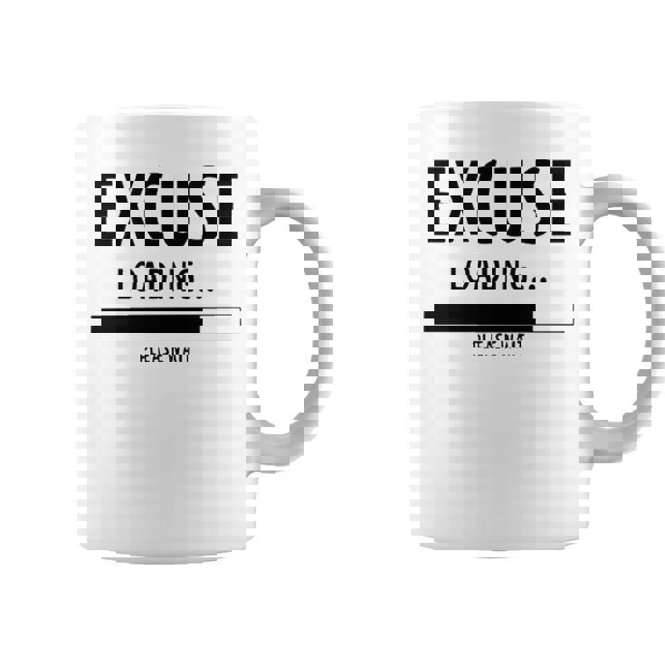 Excuse Loading Coffee Mug | Seseable