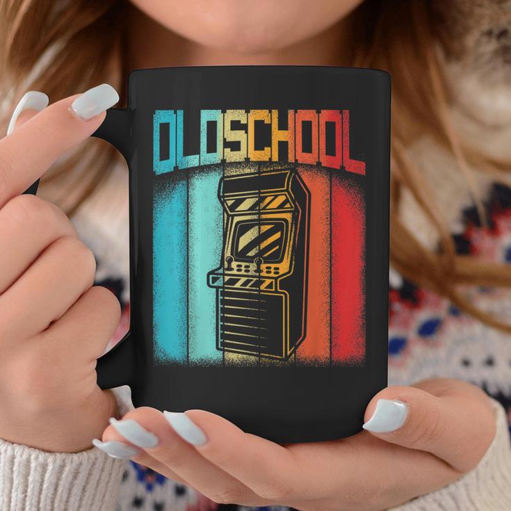 70S 80S 90S Vintage Retro Arcade Video Game Old School Gamer V4 Coffee ...