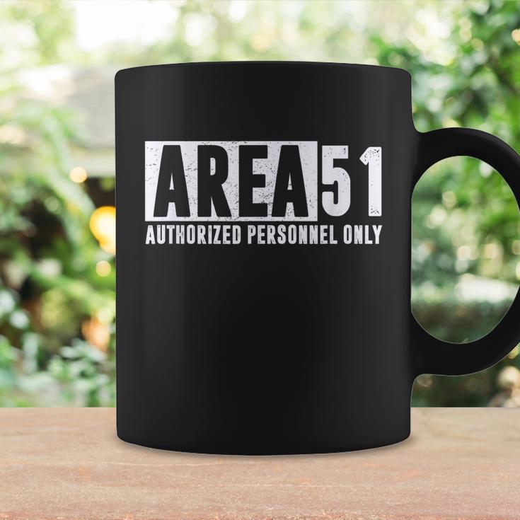 Area 51 Authorized Personnel Only See Them Aliens Ufo Meme Coffee Mug ...