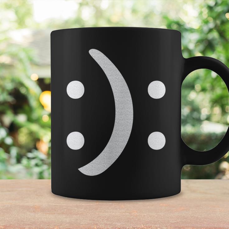 Bipolar Awareness Happy Sad Face Mental Health Coffee Mug - Thegiftio