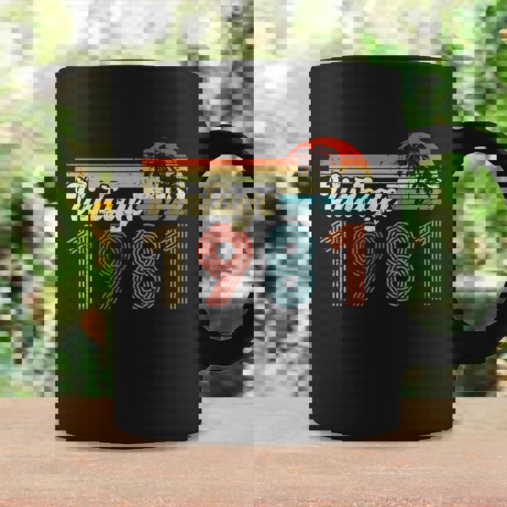 Vintage 1981 Made In 1981 41St Birthday Gift 41 Year Old Coffee Mug ...