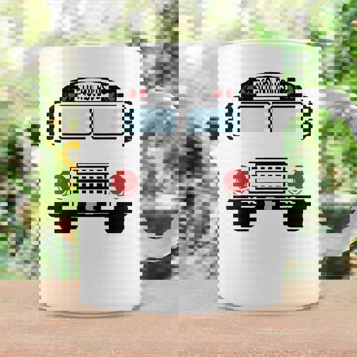 School Bus Costume Funny Yellow School Bus Driver Coffee Mug - Thegiftio UK