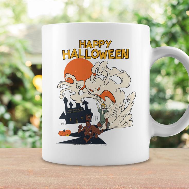 Scooby-Doo Halloween Scooby Shaggy Ghostly Haunt Coffee Mug - Thegiftio