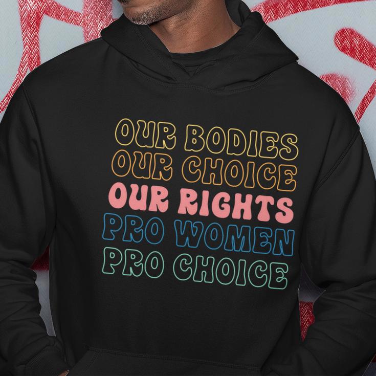 Our Bodies Our Choice Our Rights Pro Choice V2 Hoodie - Monsterry