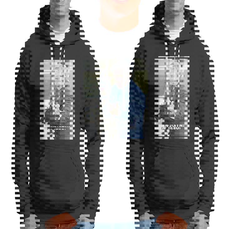 George Bush Middle Finger Tshirt Hoodie - Monsterry