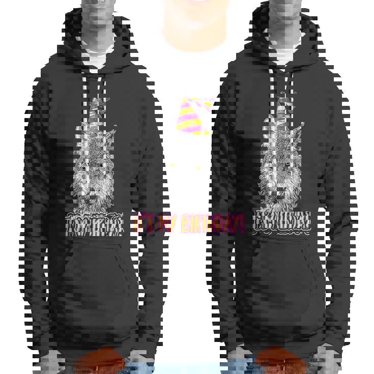 Wolf Birthday Themed Party Wolves Theme Girl Wolf Lover V2 Hoodie ...