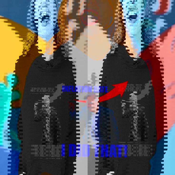 Inflation Rate Memes I Did That Funny Joe Biden Memes Women Hoodie ...