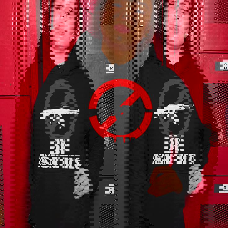 Ban Assault Rifles Gun Control V2 Women Hoodie - Monsterry