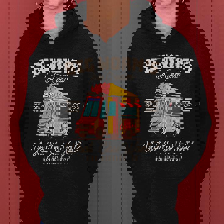 Funny Big Worms Ice Cream What Chu Want Since 1995 Tshirt Women Hoodie ...