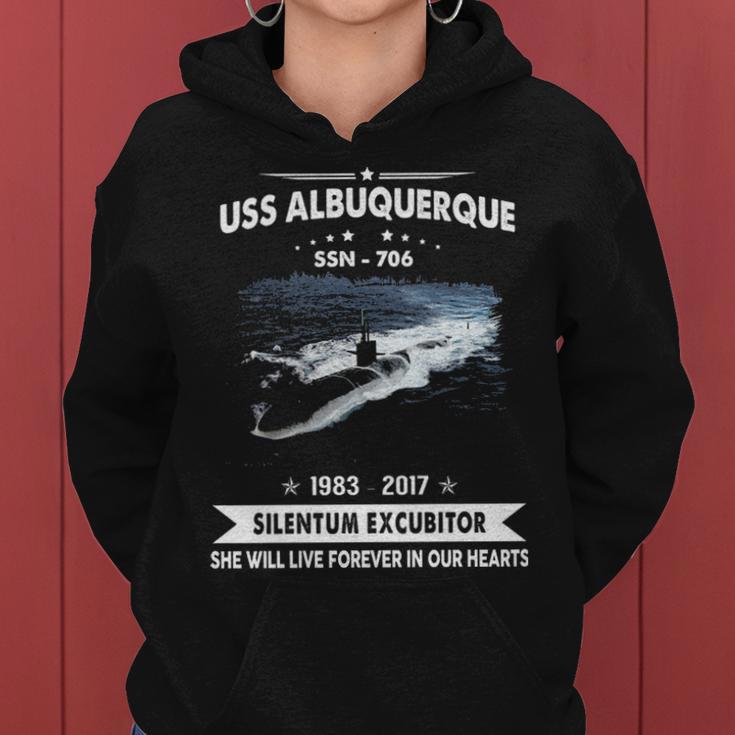 Uss Albuquerque Ssn Women Hoodie - Monsterry