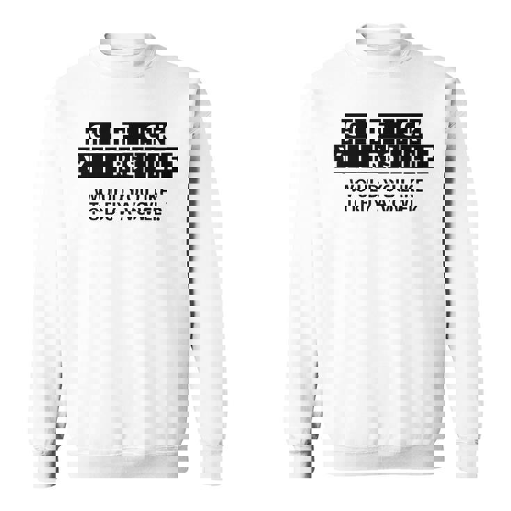 Would You Like To Buy A Vowel V2 Sweatshirt - Seseable