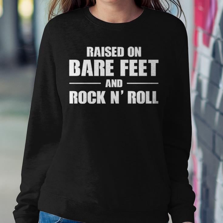 Bare Feet & Rock N Roll Sweatshirt | Seseable
