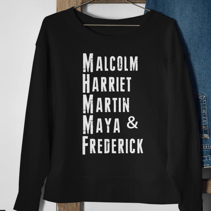 Black History Malcolm Harriet Martin Maya & Frederick Sweatshirt ...