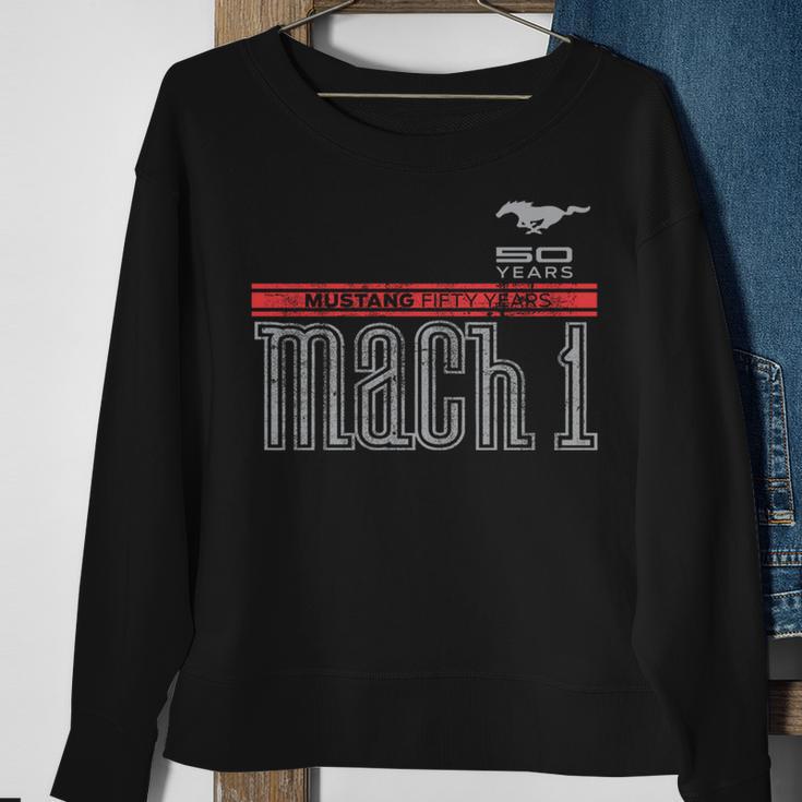 Mustang 50 Years Mach Official Logo Tshirt Sweatshirt - Monsterry