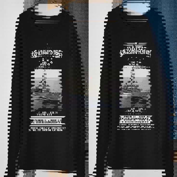 Uss Benjamin Stoddert Ddg V2 Sweatshirt - Monsterry