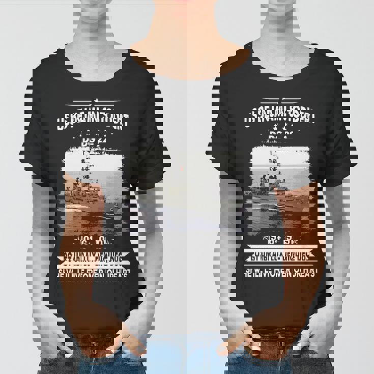 Uss Benjamin Stoddert Ddg V2 Women T-shirt - Monsterry