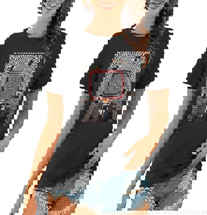 Weirdcore Aesthetic Weird Eyes Optical Illusion Oddcore Women T-shirt ...