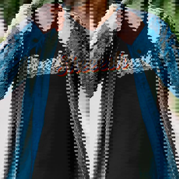 Sheesh Sheeesh Sheeeesh Funny Viral Meme 70S Retro Style Men V-Neck ...