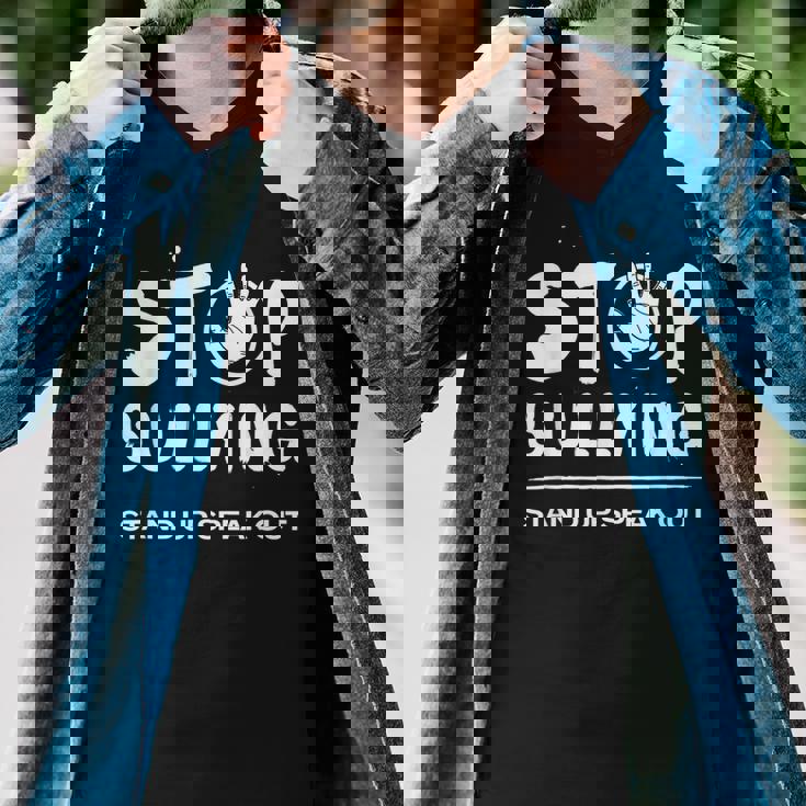 Stop Bullying Stand Up Speak Out Orange Unity Day 2022 Men V-Neck ...