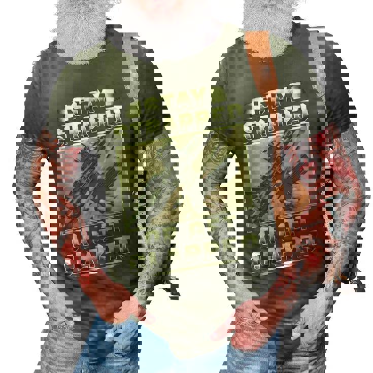 Stay Strapped V2 3D Print Casual Tshirt - Seseable