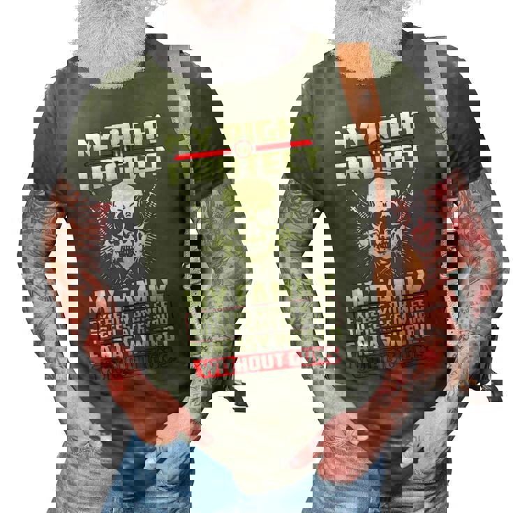 World Without Guns 3D Print Casual Tshirt | Seseable