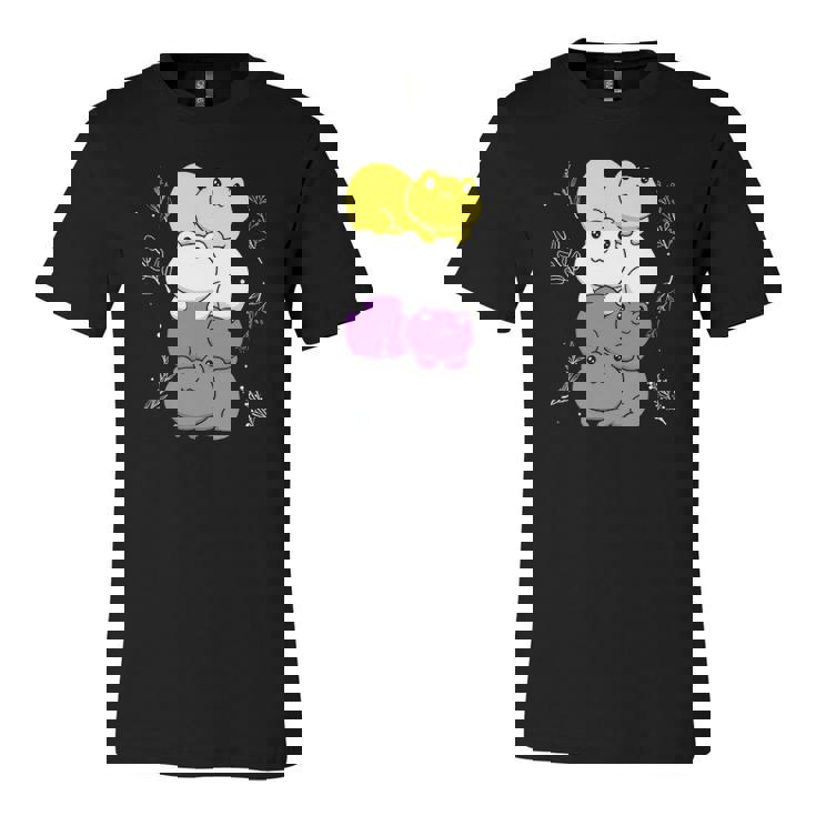 Cottagecore Aesthetic Kawaii Frog Pile Nonbinary Pride Flag Coffee Mug ...