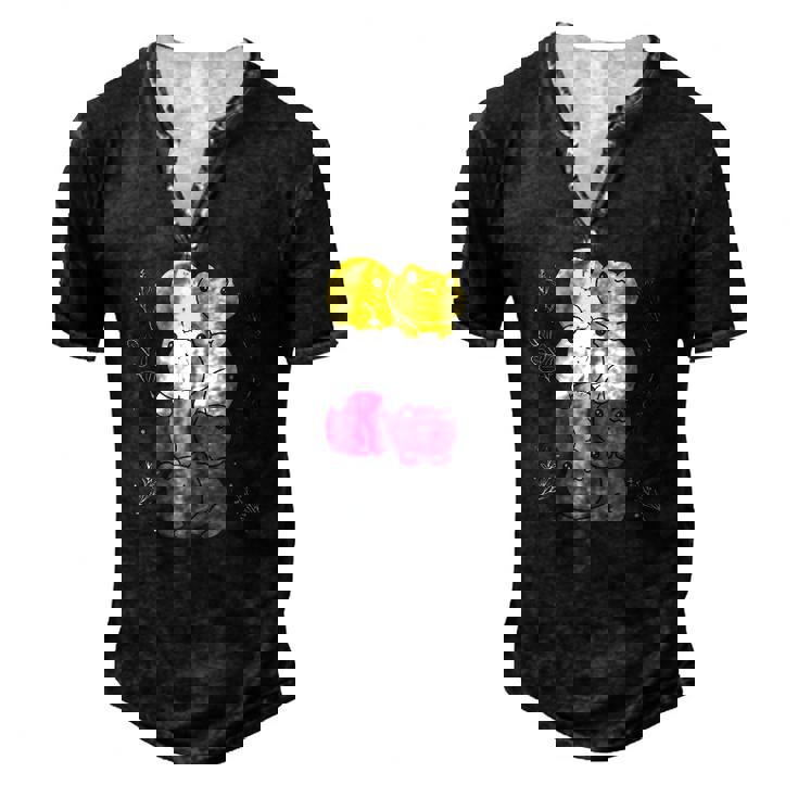 Cottagecore Aesthetic Kawaii Frog Pile Nonbinary Pride Flag Coffee Mug ...