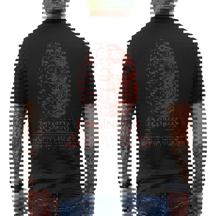 Engineer Shirt V3 Men's Crewneck Short Sleeve Back Print T-shirt | Seseable