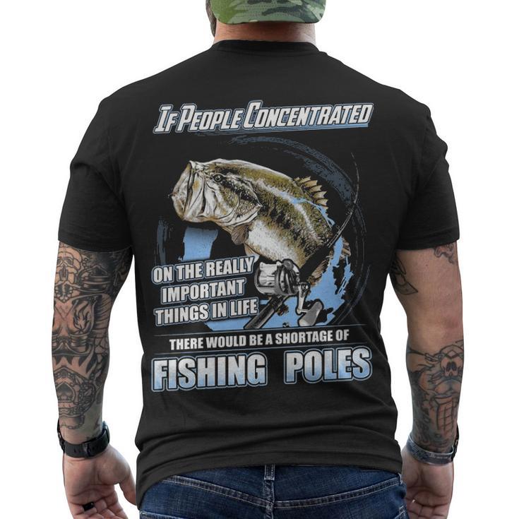 The Really Important Things Men's Crewneck Short Sleeve Back Print T ...
