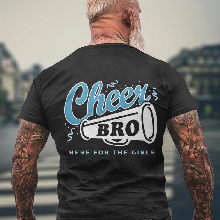 Cheer Bro Cheer Boy Cheerleading Men's T-shirt Back Print - Thegiftio