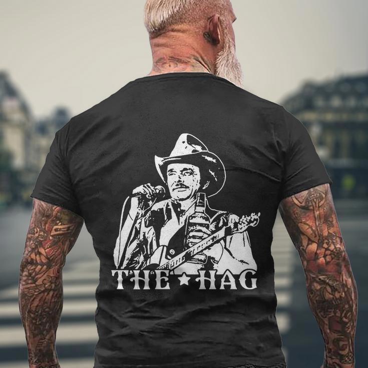 Merle Haggard The Hag Men's Crewneck Short Sleeve Back Print T-shirt ...