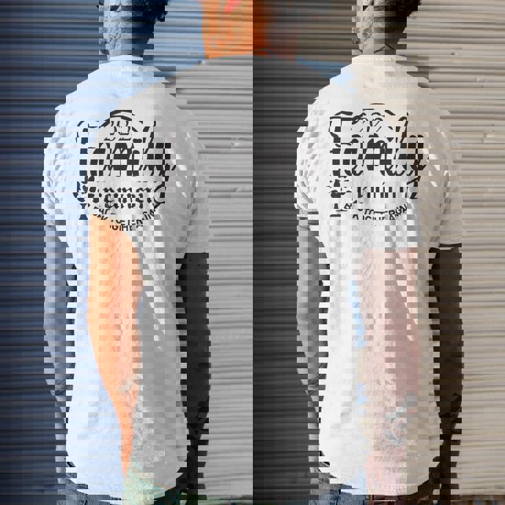 Family Reunion Back Together Again Reunion 2022 Men's T-shirt Back ...