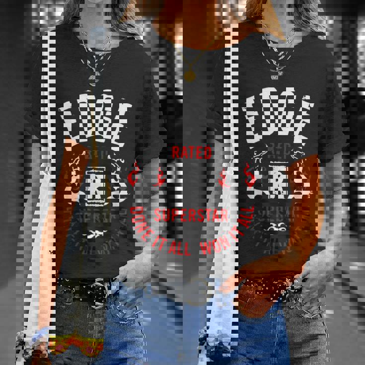Edge Rated R Superstar Done It All Won It All Wrestler T-shirt - Thegiftio