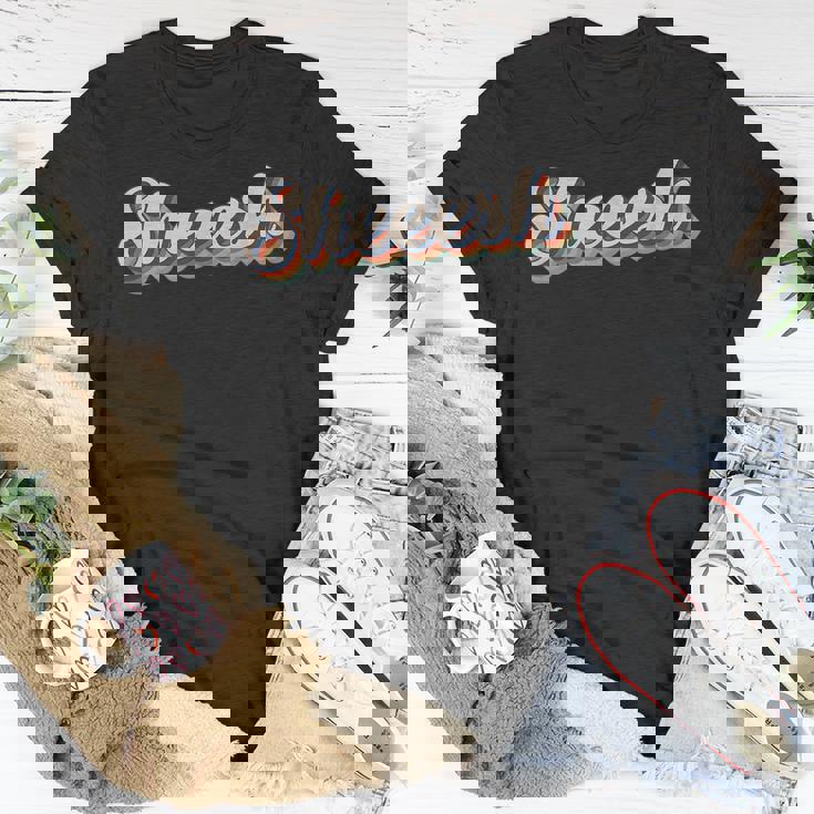 Sheesh Sheeesh Sheeeesh Viral Meme 70S Retro Style T-shirt - Thegiftio