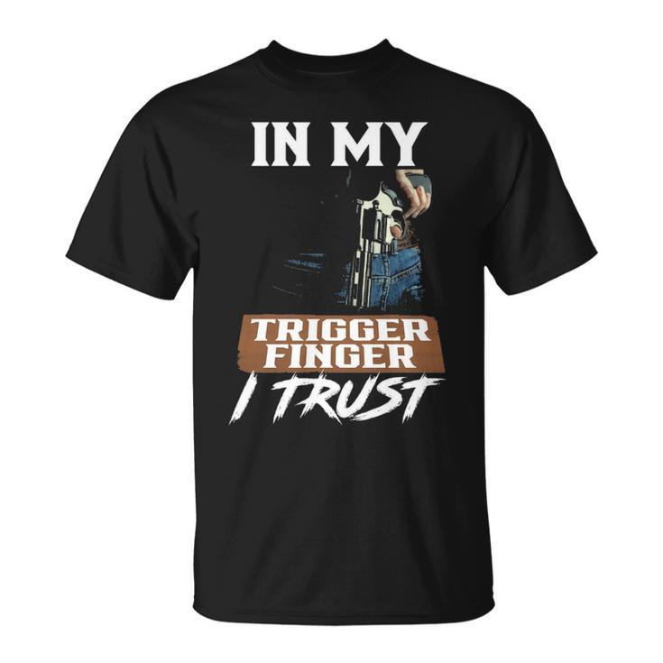 Trigger Finger Unisex T-Shirt - Seseable