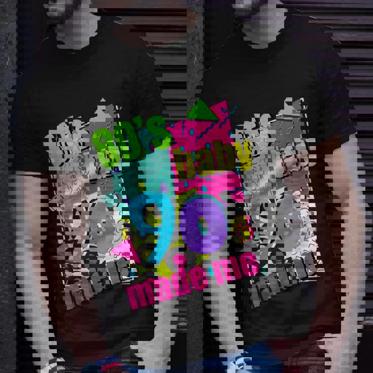 1980S 80S Baby 1990S 90S Made Me Retro Throwback Party T-shirt - Thegiftio UK